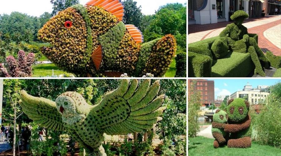 17 Awesome Bush & Shrub Sculptures You Must See To Believe