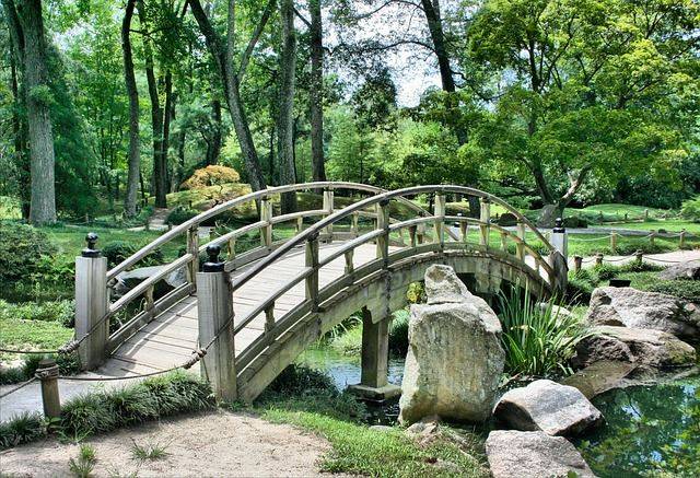 55 Backyard Bridge Ideas: Tranquil Perspective for Your Landscape