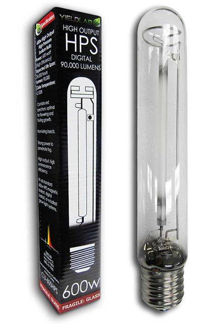 Yield Lab 600w HPS+MH Wing Reflector Digital Grow Light Review
