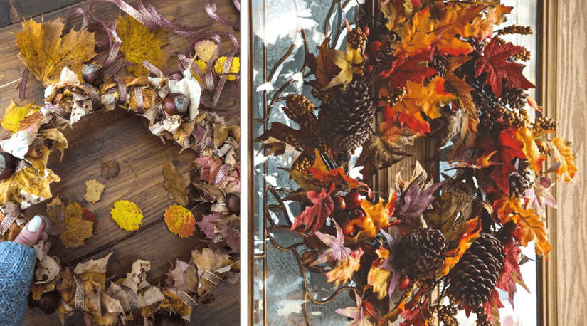 How To Make A Fall Wreath