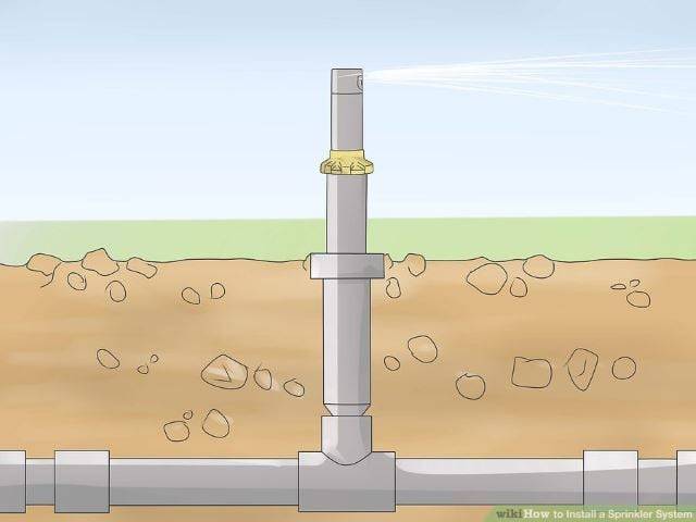 How to install a sprinkler system