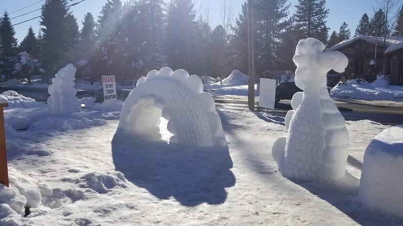 65 Snow Sculpture Ideas You Can Do In Your Yard