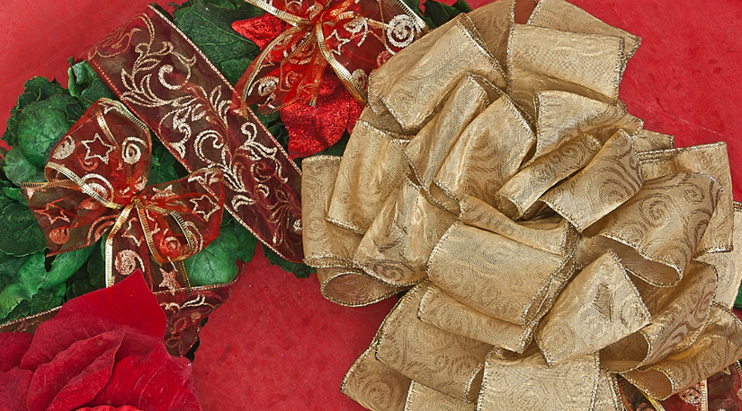 60 Christmas Ribbon Decoration Ideas