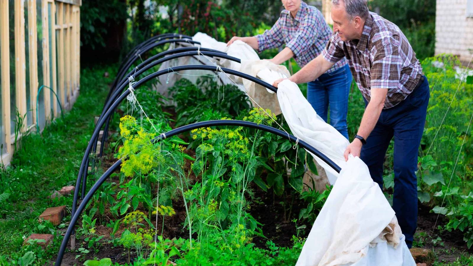 How To Make Your Own Garden Hoops