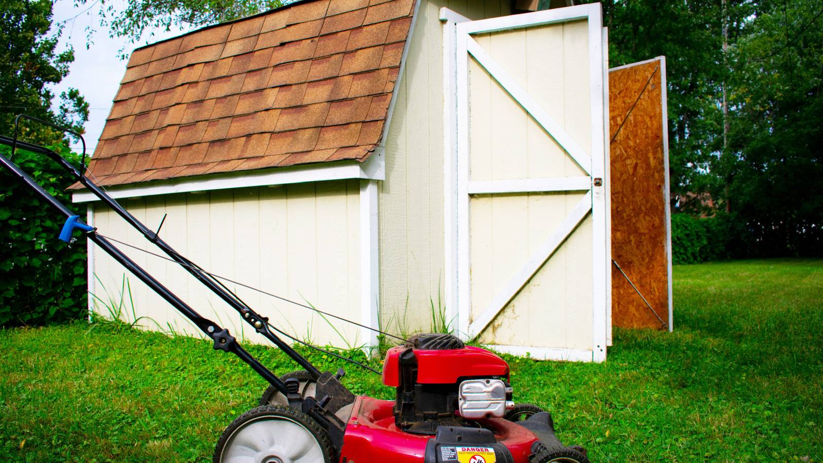 6 Lawn Mower Storage Ideas