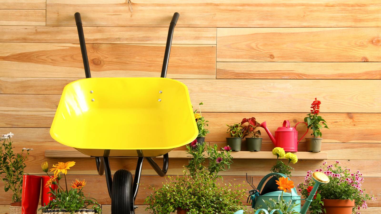 Wheelbarrow Storage: DIY Tricks
