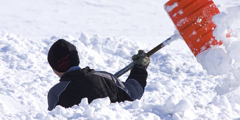 Should You Be Shoveling Snow off Your Lawn?