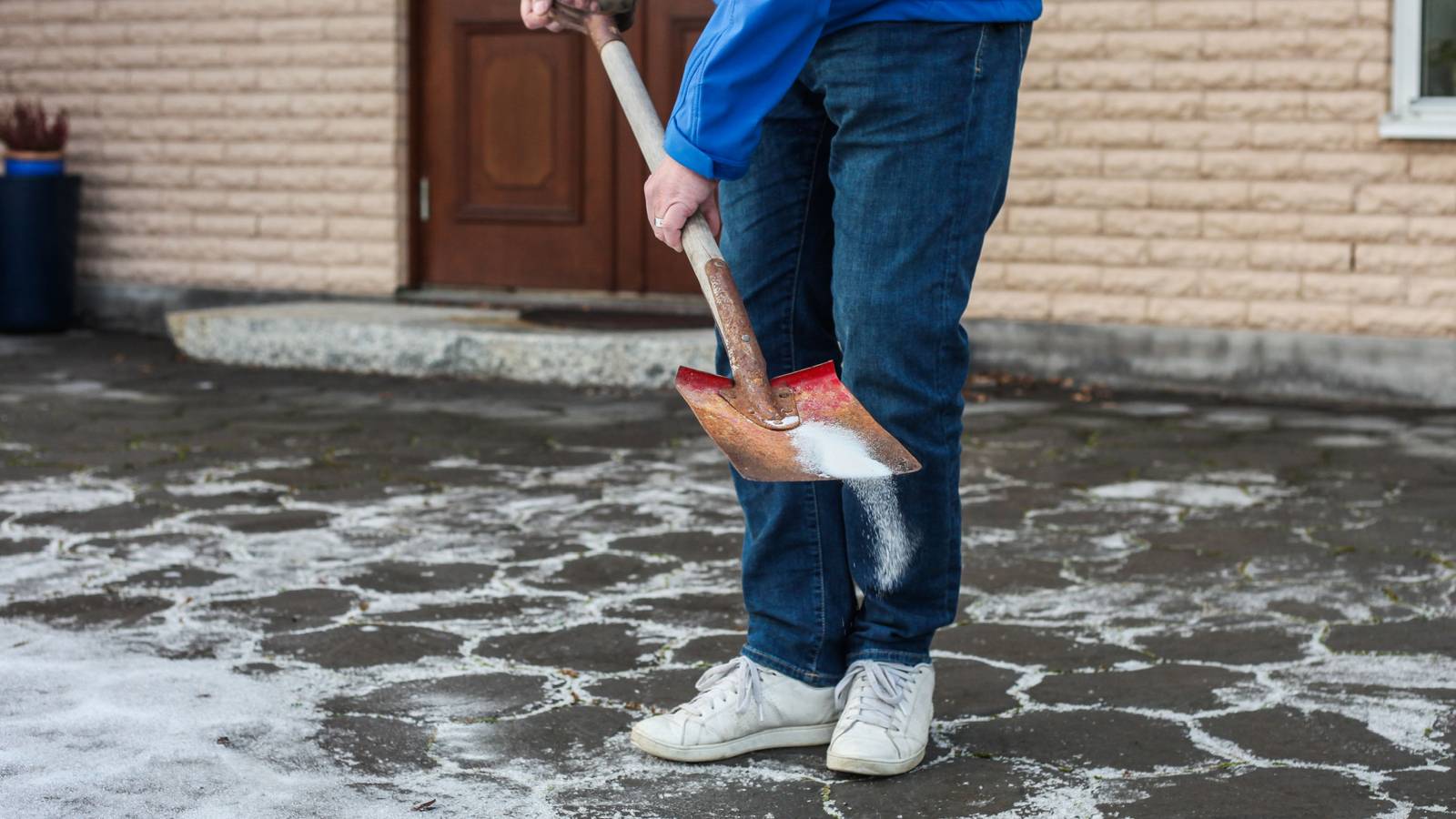 Go Beyond Salt For Landscaping-Safe Walkways