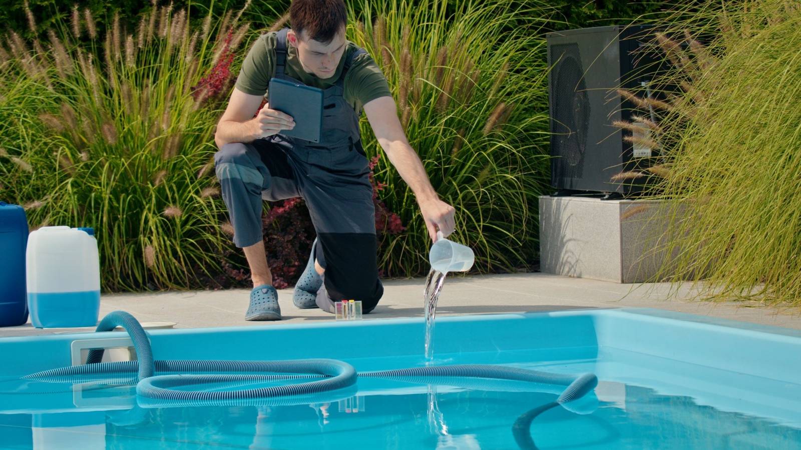 How Colored Pool Water Can Damage Your Landscaping