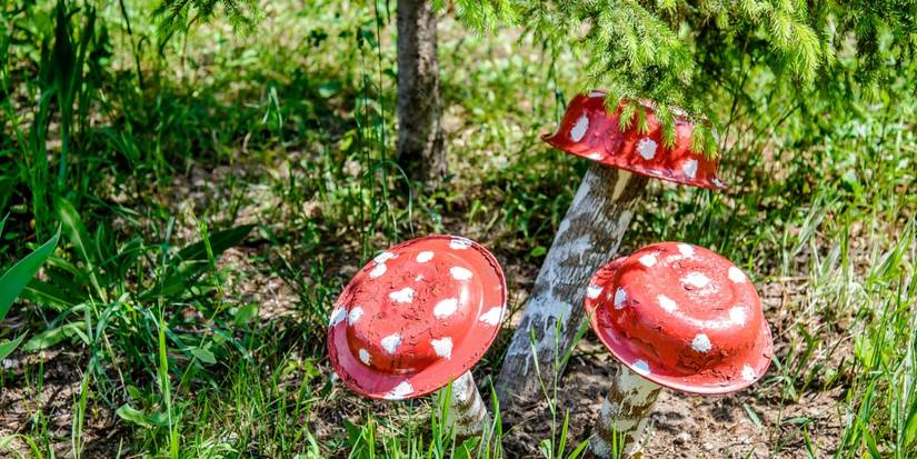 Craft Colorful DIY Garden Toadstools to Brighten Your Backyard