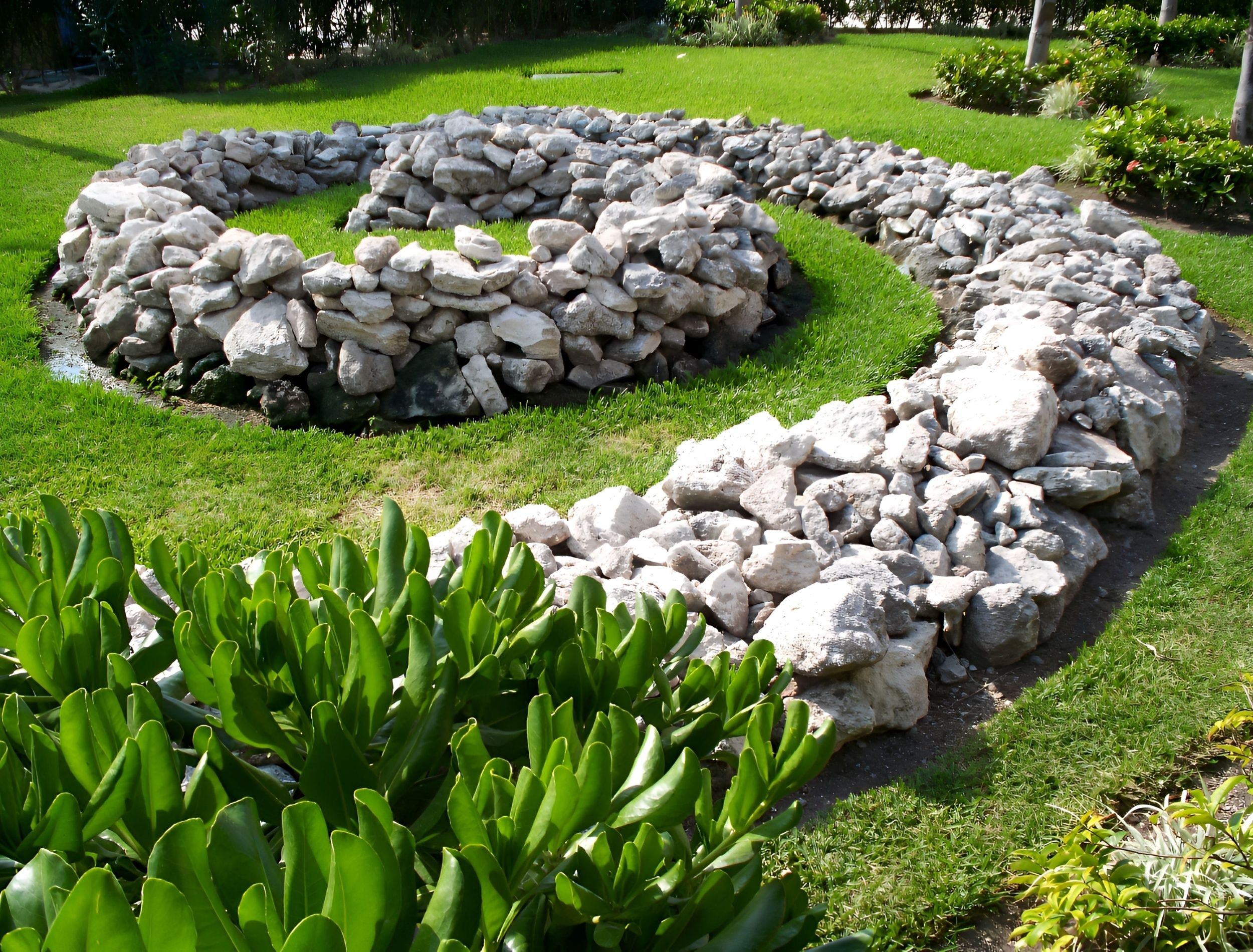 Spiral Rock Garden Designs