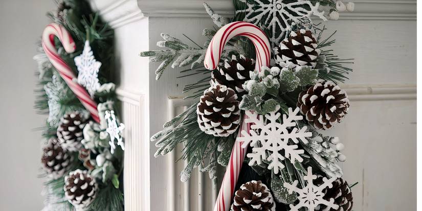 5 Chic Winter Mantle Garland Ideas to Extend Your Holiday Style
