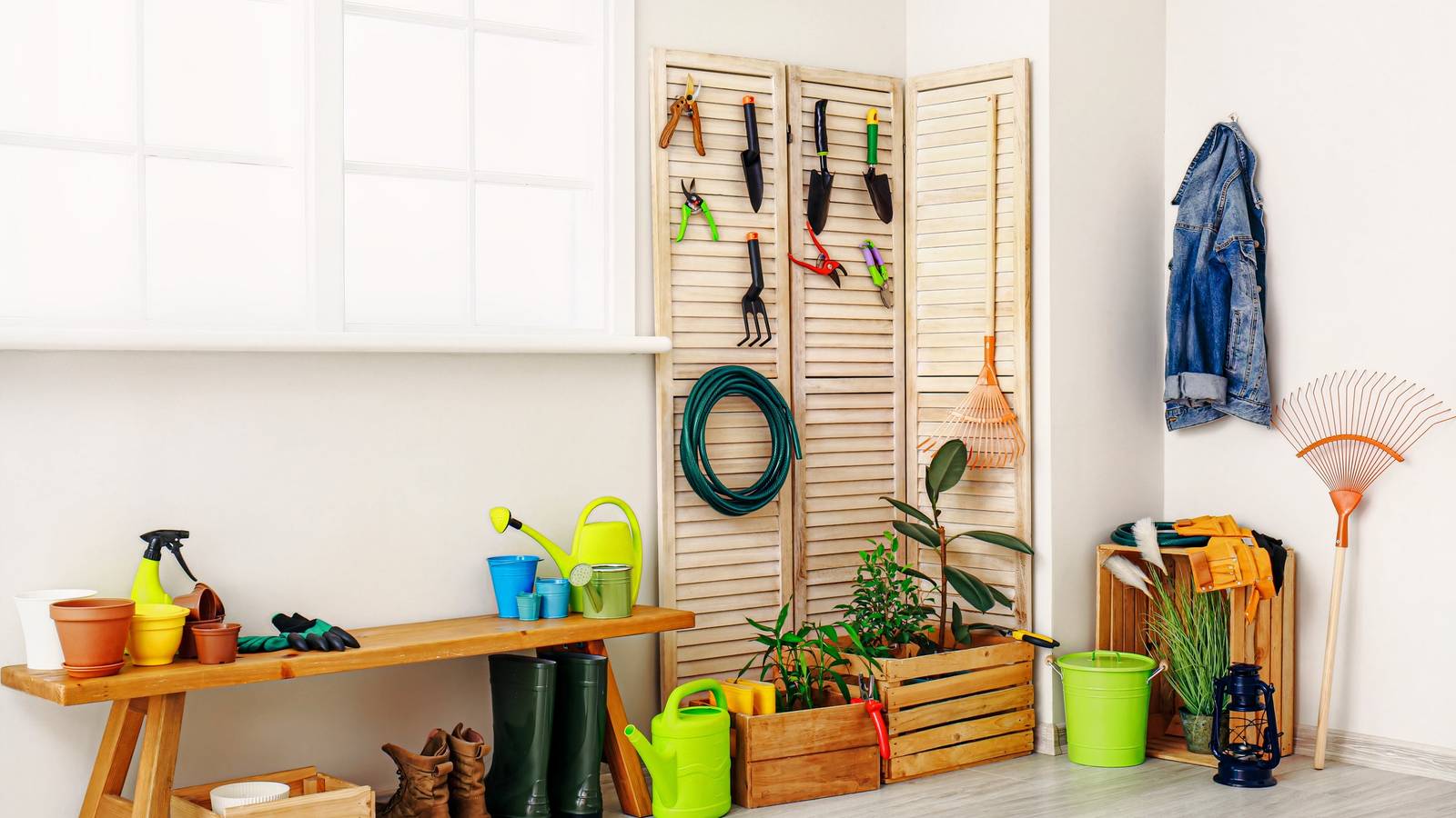 6 Smart Garage Storage Solutions for Garden Tools