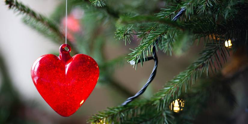 Make the Season Bright With a Red Christmas Tree