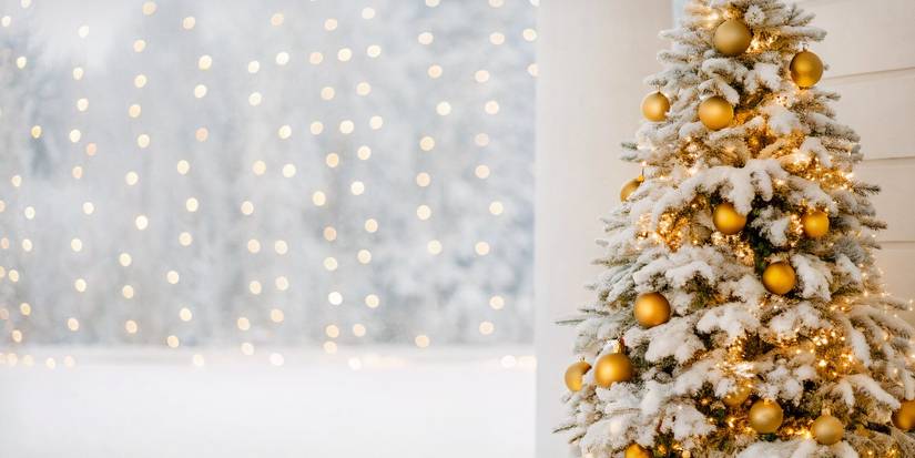 5 Gold Christmas Tree Ideas for a Warm, Glamorous Holiday
