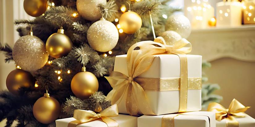 5 Gold Christmas Tree Ideas for a Warm, Glamorous Holiday