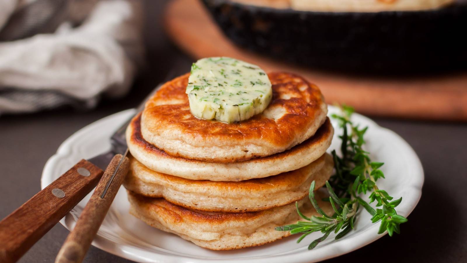 How Garden Herbs Turn Fluffy Pancakes Into a Brunch-Worthy Stack